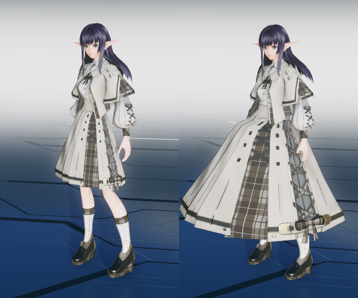 【PSO2:NGS】キャラクタークリエイト ～めざせ脱奇形～